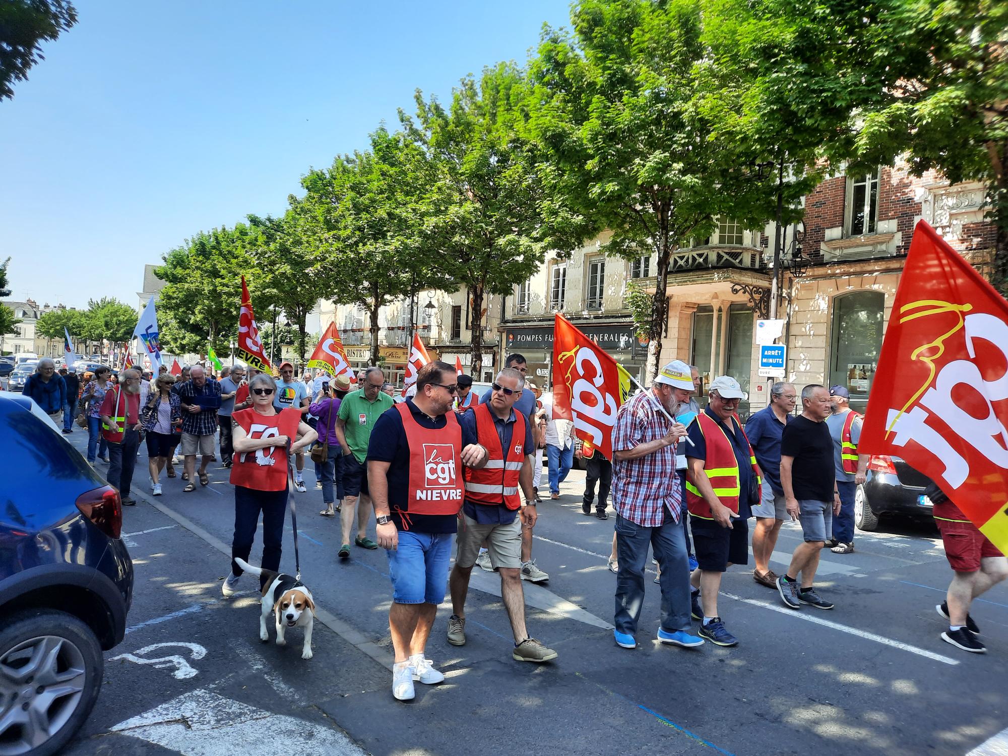 Manifestation Dans La Nievre